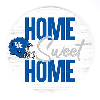 Home Sweet Home Football Kentucky 17 x 17 MDF Wood Decorative Barrel ...