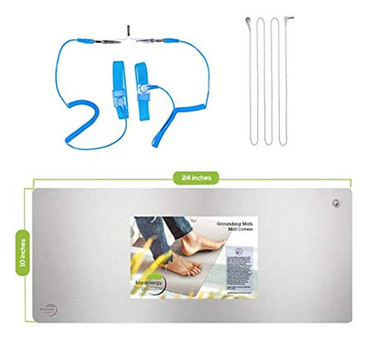 Grounding Earthing Mat and Band Bundle - Grounding Starter Kit FootDesk ...