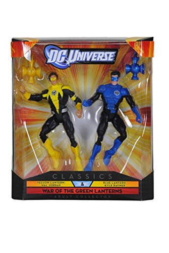 DC Universe Collector Classics - Yellow Lantern Hal Jordan Blue Lantern ...
