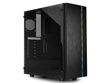 Raidmax Blazar ATX Mid Tower PC Gaming Computer Case with Brushed Front ...