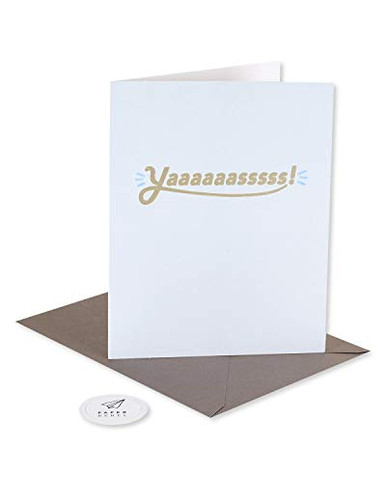 Paper Rebel Congratulations Card Yaaaaaasssss Congrats ...