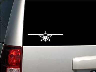 MAF - Skyhawk White Cessna 172 Vinyl Decal - Car Window Wall ...