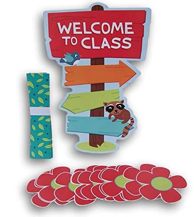 Teaching Tree Classroom Decor - Welcome to Class Floral Theme - 23 Ct ...