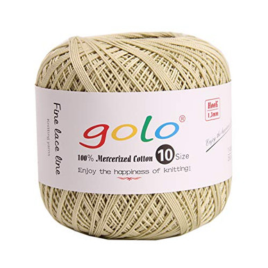 golo Crochet Yarn Size 10 Green Crochet Yarn for Crocheting Crochet ...