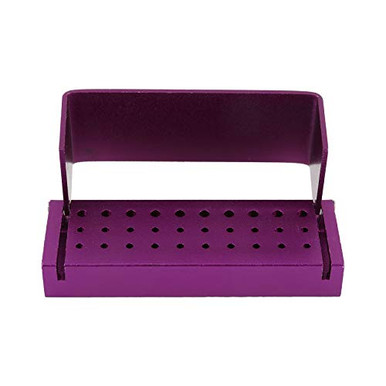 Annhua Dental Bur Block Holder with Cover 30 Holes Bur Blocks ...
