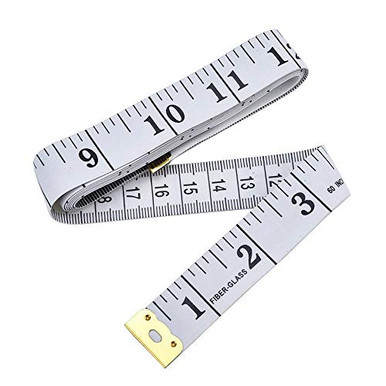 Soft Tape Measure Double Scale Body Sewing Flexible Ruler for Weight ...