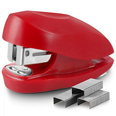Swingline Red Mini Stapler With Staples Tot 12 Sheet Capacity Small ...