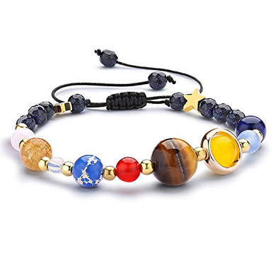 Solar System Bracelet Universe Galaxy The Nine Planets Anxiety Relief ...