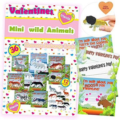 Six Senses Media 36 Pcs Valentines Day Cards for Kids Valentines Cards ...