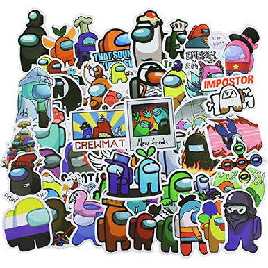 Among Us Game Stickers Packs50Pcs Waterproof Stickers Decal for ...