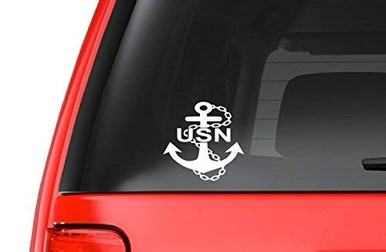 Navy Logo M23 USN Vinyl Decal Sticker CarTruck LaptopNetbook Window ...