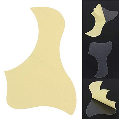MUPOO Transparent Acoustic Guitar Pickguard Bird Shape Self-adhesive 41 ...