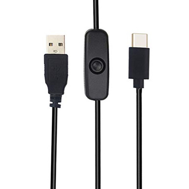 PZV New USB to Type C Power Supply Charger Cable for Raspberry Pi 4 ...
