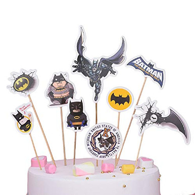 Batman Cake Topper Set Supplier Batman Cake Topper for Kids Birthday ...