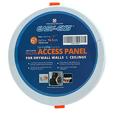 EASY-EXS SpringClip Round Access Panel ABS Plastic 6_5 inch_ Access ...
