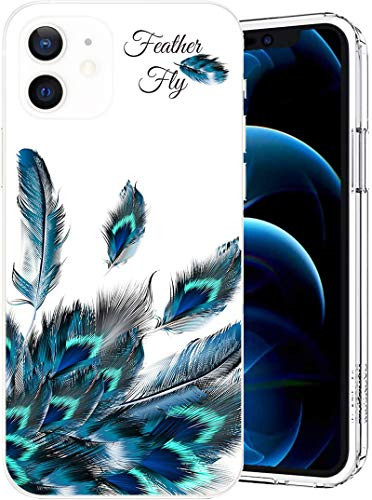 Clear Case Compatible with iPhone 12 and iPhone 12 Pro Case Clear Green ...