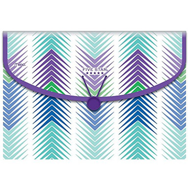 Five Star Expanding File, 6-Pocket Expandable File Folder, Design ...