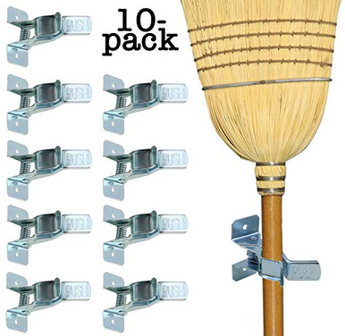 Bulldog Clamp (10 Pack) Spring Grip Garage Closet Wall Organizer for ...