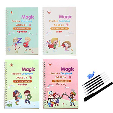 English Magic Practice Copybook Reused Magic Calligraphy Handwriting ...