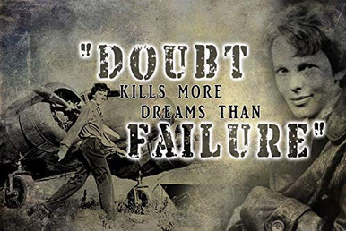 Amelia Earhart Poster Pilot Classroom Posters Growth Mindset School ...