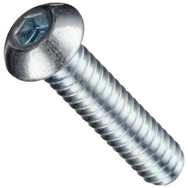 Alloy Steel Socket Cap Screw, Zinc Plated Finish, Button Head, Hex ...