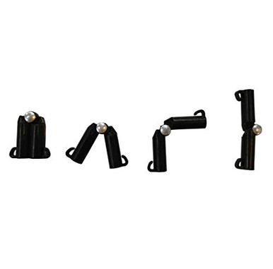 6-Pack Plastic Coated Steel Garden Plant Stakes Sturdy Gardening Yard ...