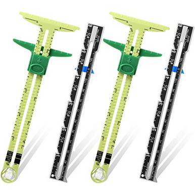 Sliding Gauge Measuring Sewing Tool 5-in-1 Sliding Gauge Measuring ...