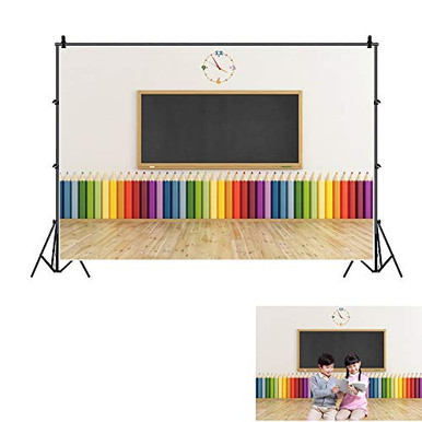 OFILA Preschool Picture Backdrop 5x3ft Polyester Fabric School ...