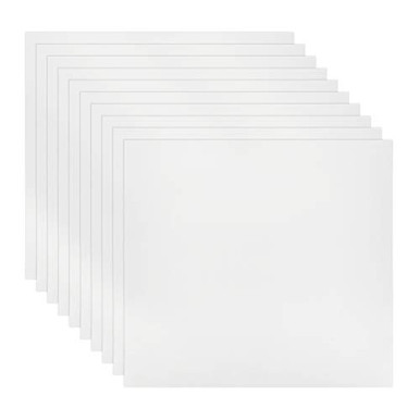 BUYGOO 30Pcs 4 Mil Clear Mylar Stencil Sheets 12 x 12 Square Stencil ...