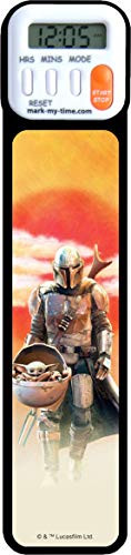 Mark-My-Time 3D Mandalorian and The Child Bookmark with Reading Timer ...