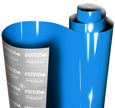 VViViD Ultra Gloss Smurf Blue Vinyl Car Wrap Premium Paint Replacement ...