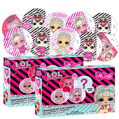 Girl LOL Dolls Valentines Day Cards Bundle Valentines Cards for ...