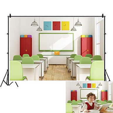 OFILA School Classroom Backdrop Polyester Fabric 6x4ft Kids Back to ...
