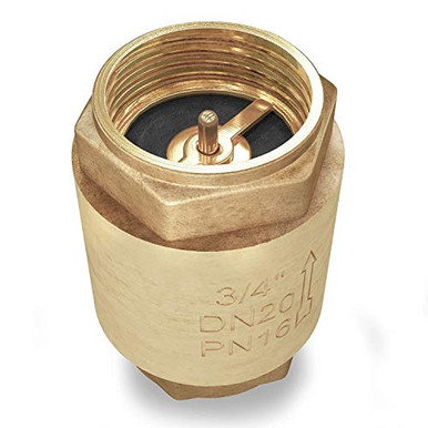 One Way Check Valve 34 Female Backflow Preventer Check Valve NPT Female ...