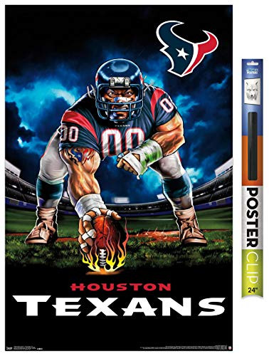 Trends International NFL Houston Texans - 3 Point Stance 19 Wall Poster ...