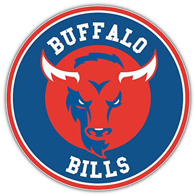 Buffalo City Bill Sport Football Team Logo Emblem Vinyl Die-Cut Sticker ...
