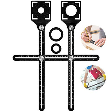 Multi Angle Protractor Aweohtle Aluminium Alloy Protractor ...