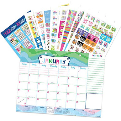 Reminder Binder 18-Month 2021-2022 Monthly Desk Calendar Every Gal ...