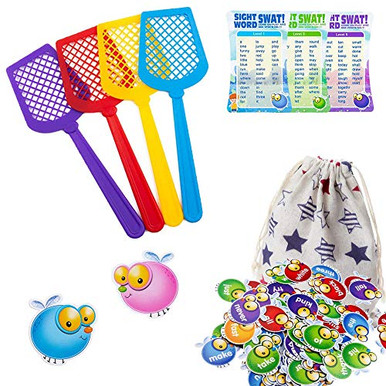 Boxgear Sight Word Games for Kindergarten - Learning Toy Preschool Swat ...