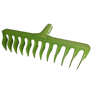 Kids Helper Garden Rake 12 Twisted Tooth Rake Head Heavy Duty Rake ...