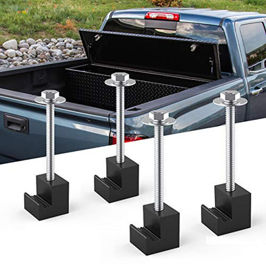 JOYTUTUS Truck Tool Box Mounting Kit Aluminum Truck Tool Box Tie Downs ...