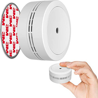 Ecoey Smoke Detector 10-Year Smoke Alarm with Built-in 3V Lithium ...