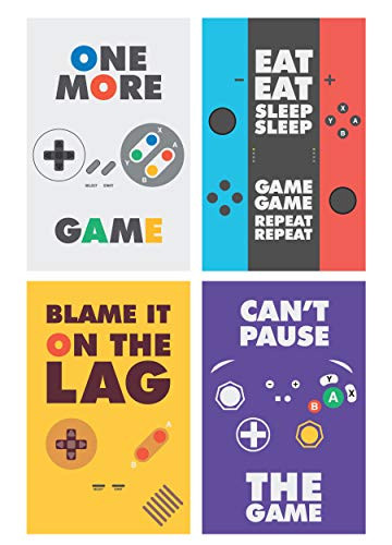 Gaming Posters for Gamer Room Decor by GamingPro - Each Video Game ...