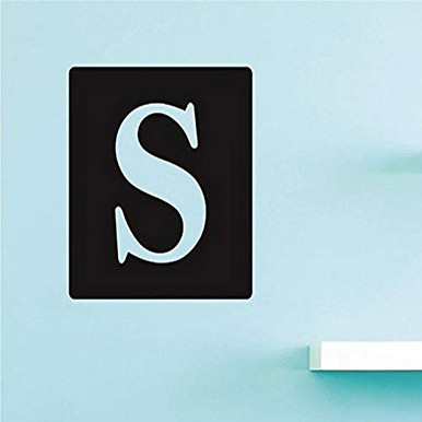 Design with Vinyl Top Selling Decals Alphabet Letter S Wall Art ...