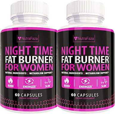 2 Pack Night Time Fat Burner - Effective Weight Loss Pills - Powerful ...