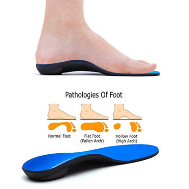 CoSoTower Orthotic Inserts High Arch Support Shoe Insoles Plantar ...