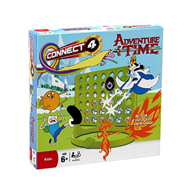 Adventure Time Connect Four 4 Kids Game - Warehousesoverstock