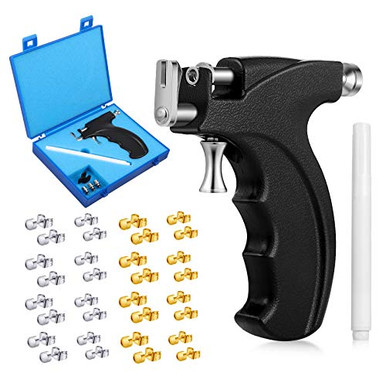 Stainless Steel Ear Piercing Tools Set Body Piercing Tool Kit Ear Nose ...