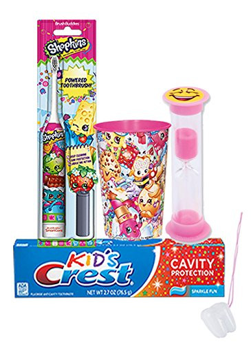 Shopkin 4pc_ Bright Smile Oral Hygiene Set Shopkins Turbo Powered ...