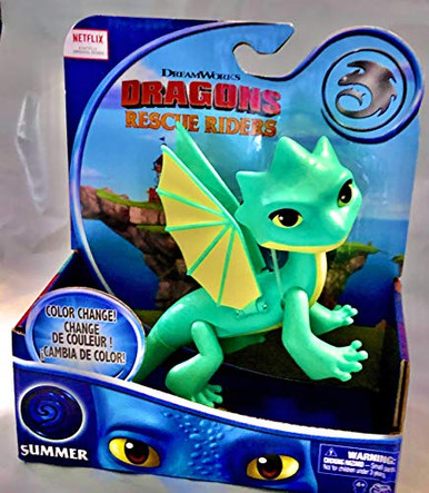 HTTYD DreamWorks Dragons Rescue Riders Summer Color Change Dragon ...